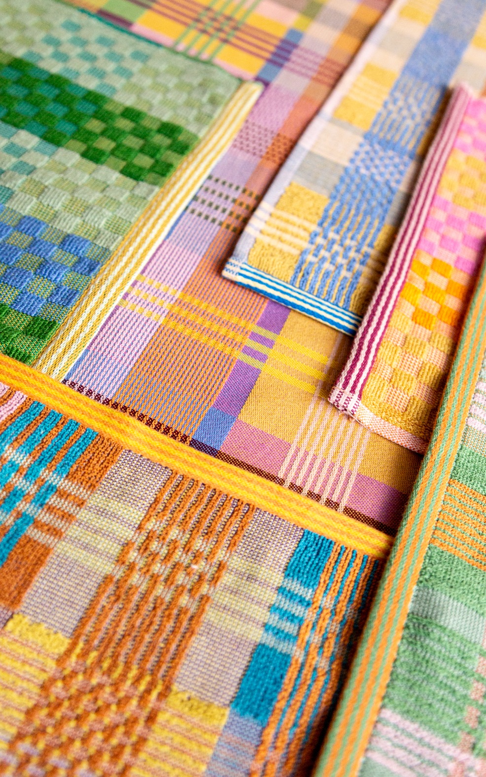 #5 wild weave - kitchen towel - Foekje Fleur